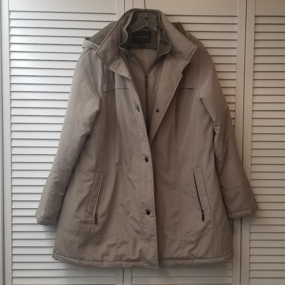 Covington | Jackets & Coats | Covington Womens Hooded Coat Size Xl ...